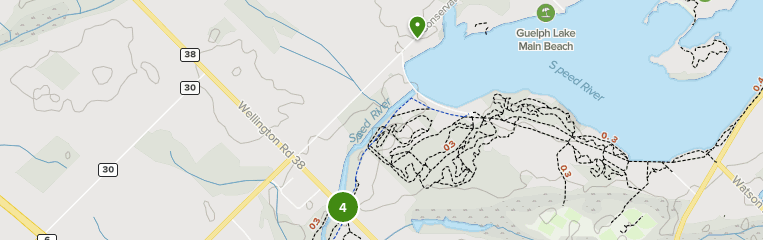 Best forest trails in Guelph Lake Conservation Area, Ontario, Canada ...