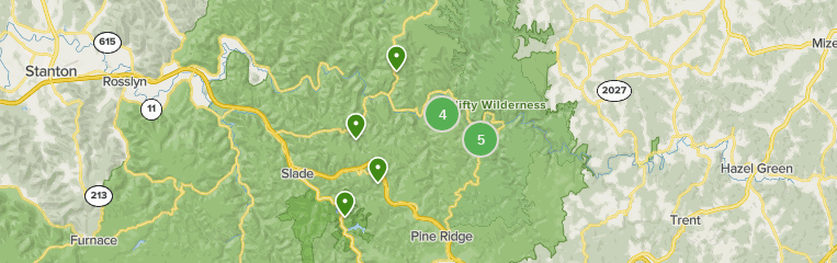 Best 10 Easy Trails in Red River Gorge Geological Area | AllTrails