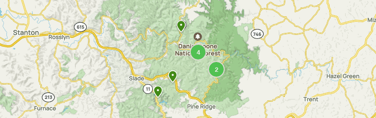 2023 Best Easy Trails in Red River Gorge Geological Area | AllTrails