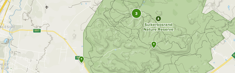 Las mejores rutas con vistas panorámicas en Suikerbosrand Nature ...