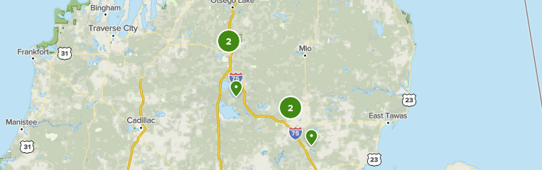 Best 10 Moderate Trails in Au Sable State Forest | AllTrails