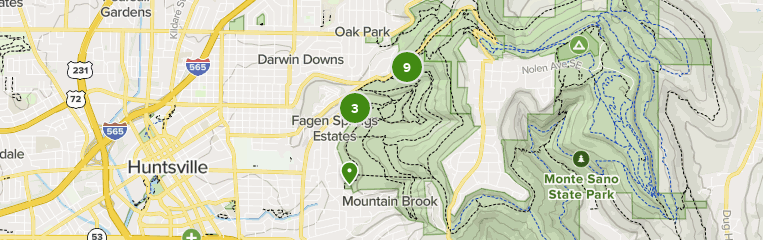 Las 10 mejores rutas con vistas panorámicas en Monte Sano Preserve ...