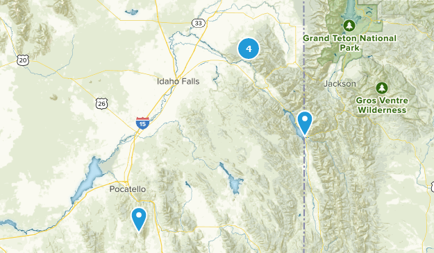 Best OHV / Off Road Driving Trails in Caribou-Targhee National Forest ...