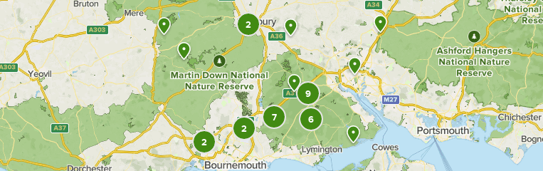 New Forest National Park: as 10 melhores trilhas de acampamento | AllTrails