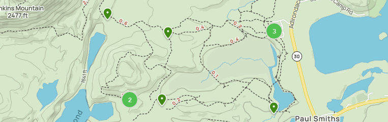 2023 Best 10 Short Trails in Paul Smith's College Visitor Interpretive ...