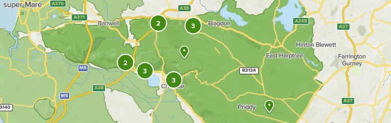 Best mountain biking trails in Mendip Hills Area of Outstanding Natural ...