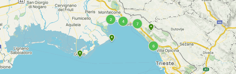 Best Beach Trails in Riserva Naturale Foci Isonzo | AllTrails