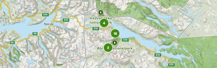 Best 10 River Trails in Abisko National Park | AllTrails