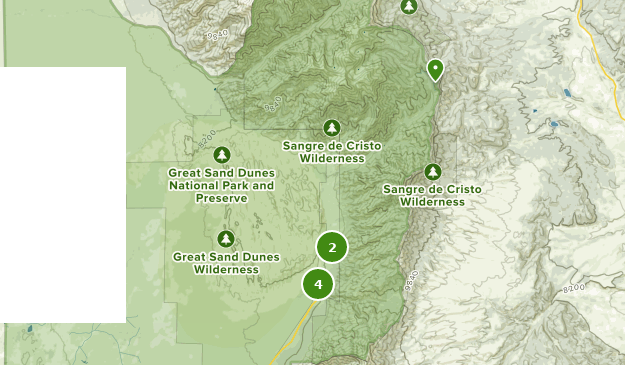 Best Walking Trails in Great Sand Dunes National Park and Preserve ...