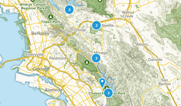 Best Lake Trails in East Bay Municipal Utility District Lands (EBMUD ...