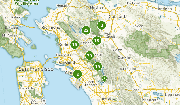 Best Running Trails in East Bay Municipal Utility District Lands (EBMUD ...