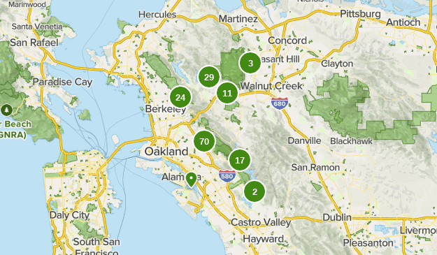 Best Wild Flowers Trails in East Bay Municipal Utility District Lands ...