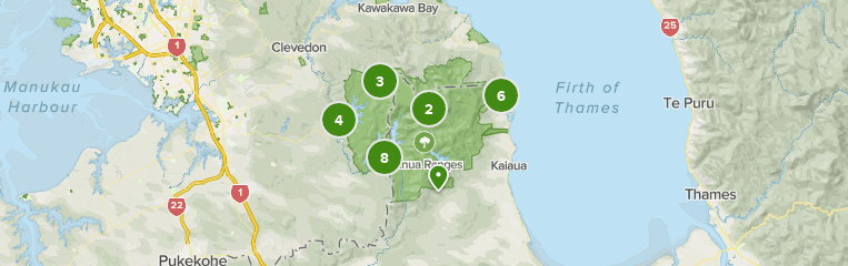 Best 10 Walking Trails in Hunua Ranges Regional Park | AllTrails