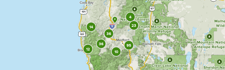 Best 10 Forest Trails in Rogue River–Siskiyou National Forest | AllTrails