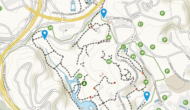 Perdana Botanical Garden Kuala Lumpur Map | Fasci Garden