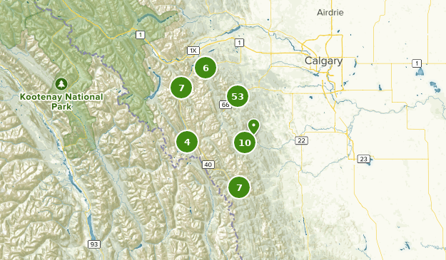 Best Mountain Biking Trails in Kananaskis Country Public Land Use Zone ...