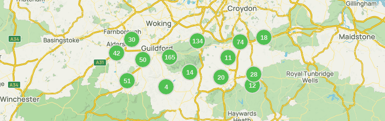 2023 Best 10 Walking Trails in Surrey Hills Area of Outstanding Natural ...