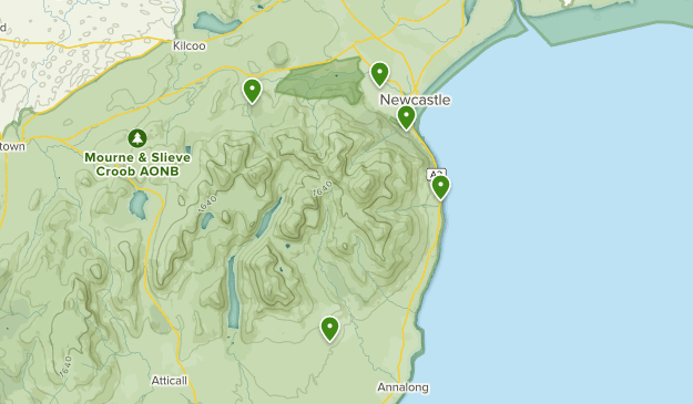 Best Backpacking Trails in Mourne and Slieve Croob Area of Natural ...