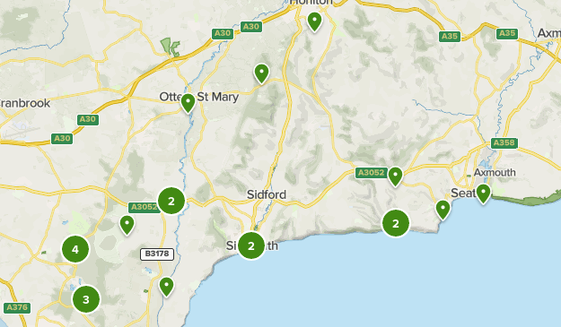 Best Walking Trails in East Devon Area of Outstanding Natural Beauty ...