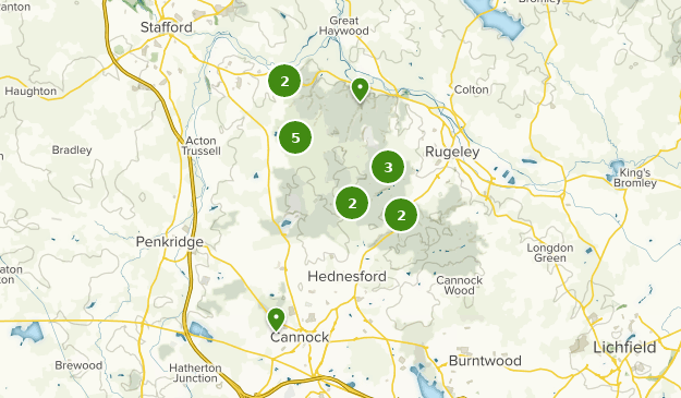 Best Forest Trails in Cannock Chase Area of Outstanding Natural Beauty ...
