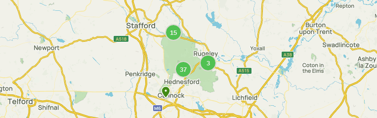 2023 Best 10 Forest Trails in Cannock Chase Area of Outstanding Natural ...