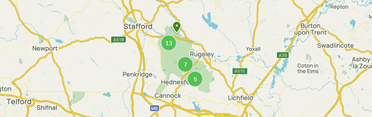 2023 Best 10 Moderate Trails in Cannock Chase Area of Outstanding ...