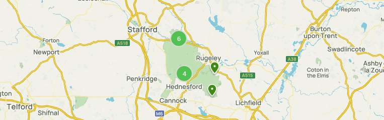 2023 Best Partially Paved Trails in Cannock Chase Area of Outstanding ...