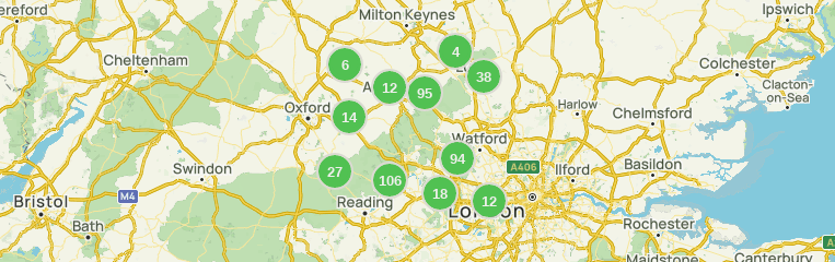 2023 Best 10 Partially Paved Trails in Chiltern Hills Area of ...