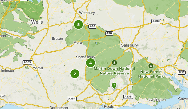 Best Running Trails in Cranborne Chase and West Wiltshire Downs Area of ...