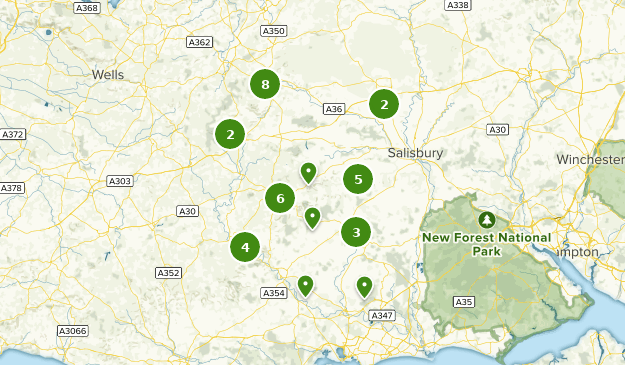 Best Walking Trails in Cranborne Chase and West Wiltshire Downs Area of ...