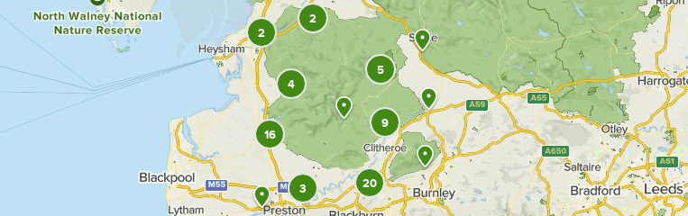 Las 10 mejores rutas fáciles en Forest of Bowland Area of Outstanding ...
