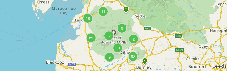 10 Best Moderate Trails in Forest of Bowland Area of Outstanding ...