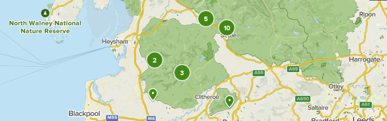 Forest of Bowland Area of Outstanding Natural Beauty: melhores trilhas ...