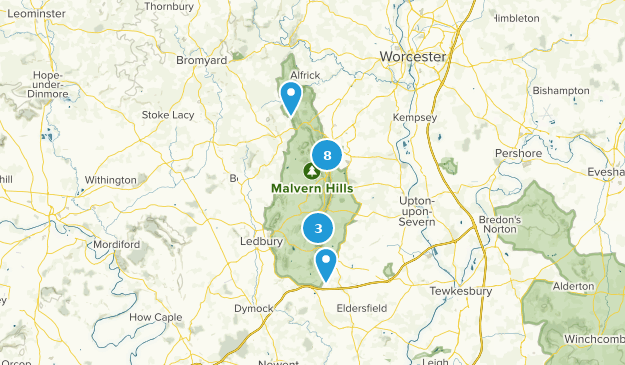 Best Hiking Trails in Malvern Hills Area of Outstanding Natural Beauty ...