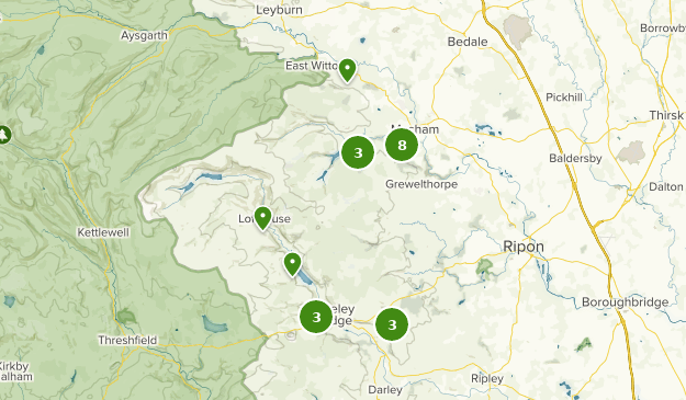 Best Walking Trails in Nidderdale Area of Outstanding Natural Beauty ...
