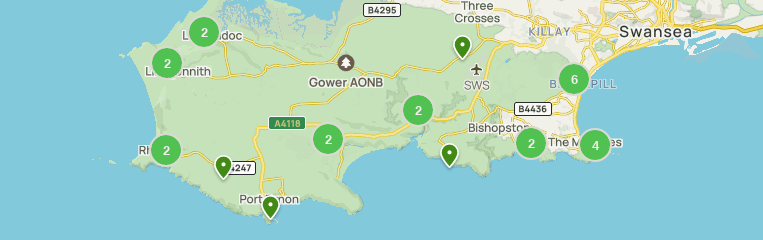 10 Best Easy Trails in Gower Peninsula Area of Outstanding Natural ...