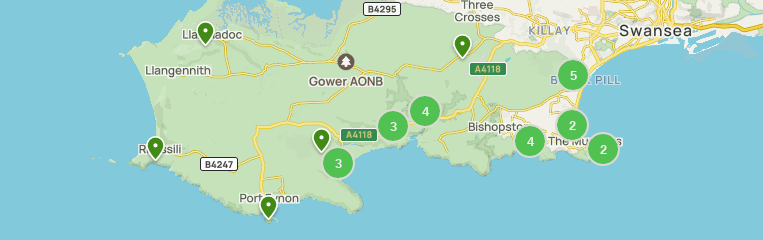 2023 Best 10 Forest Trails in Gower Peninsula Area of Outstanding ...