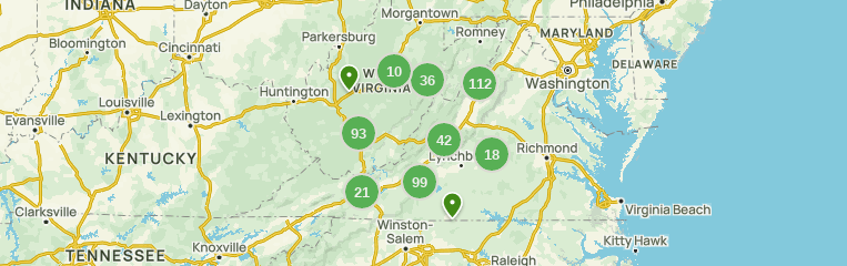 2023 Best 10 Easy Trails in George Washington and Jefferson National ...