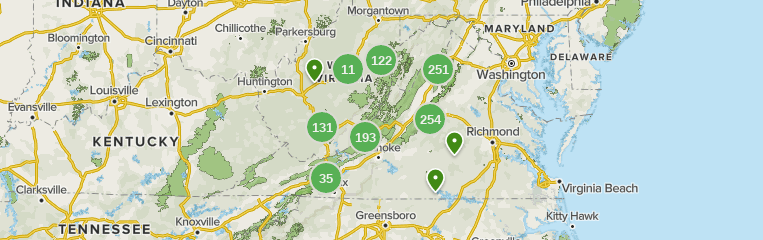 Best 10 Forest Trails in George Washington and Jefferson National ...