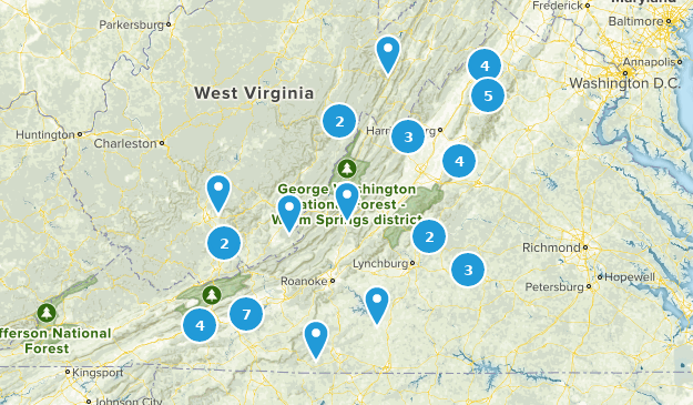 Best Horseback Riding Trails in George Washington and Jefferson ...