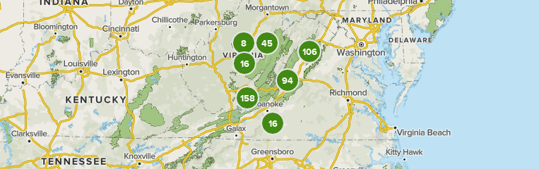 Best 10 Kid Friendly Trails in George Washington and Jefferson National ...
