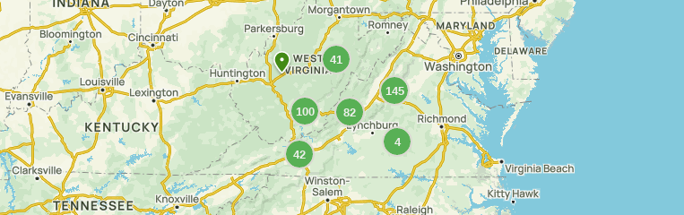 Best 10 Short Trails in George Washington and Jefferson National ...
