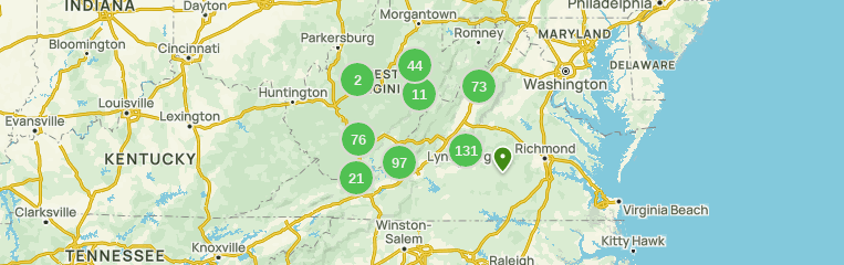 2023 Best 10 Walking Trails in George Washington and Jefferson National ...