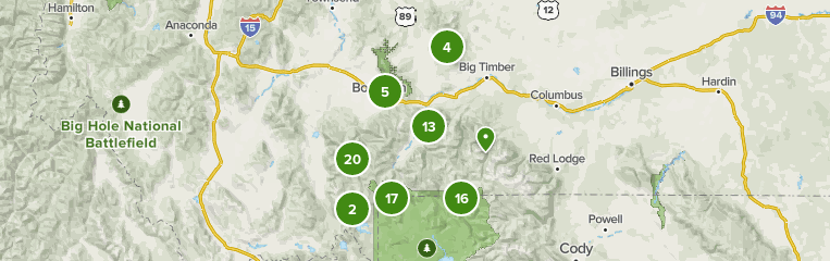 Best camping trails in Custer Gallatin National Forest, Montana | AllTrails