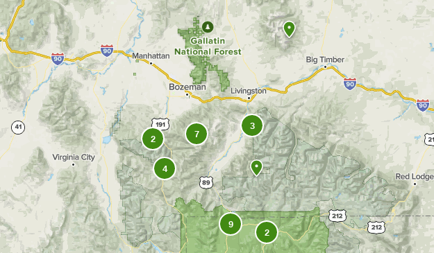 Best Waterfall Trails in Custer Gallatin National Forest | AllTrails