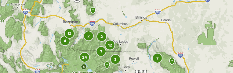 Best 10 Waterfall Trails in Custer Gallatin National Forest | AllTrails