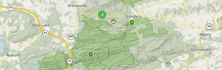 Best Moderate Trails in Hawk Mountain Sanctuary | AllTrails