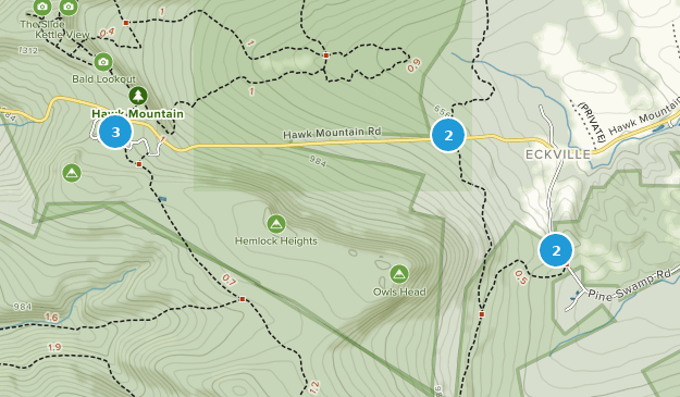 Best Running Trails in Hawk Mountain Sanctuary | AllTrails