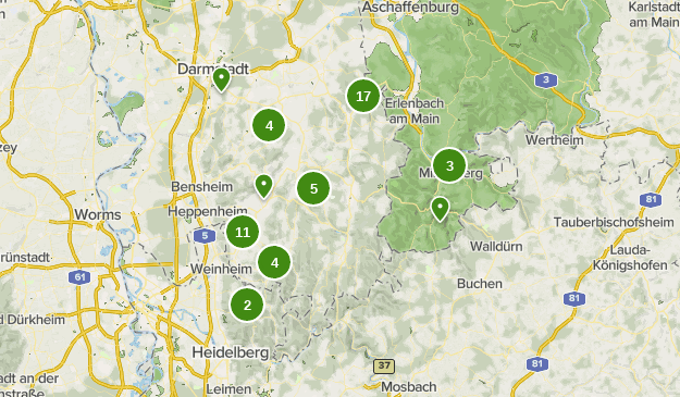 Best Mountain Biking Trails in Geo-Naturpark Bergstraße-Odenwald ...