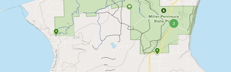 Best Trail Running Trails in Miller Peninsula State Park | AllTrails